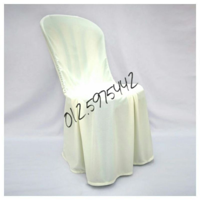 Sarung Kerusi Plastik Wedding Chair Cover Canopy 3V Superchair | Shopee ...