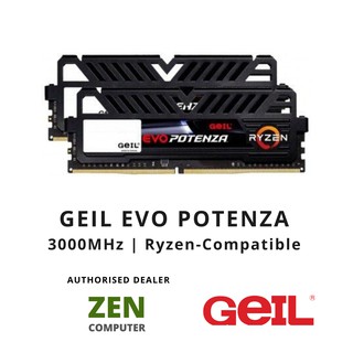 GEIL™️ Evo Potenza 8GB 3000MHZ DDR4 | Desktop Memory | Shopee Malaysia