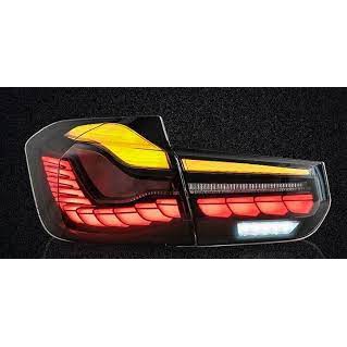 BMW 3 Series back light 12-19 F30 F35 modified dragon scale tail light ...