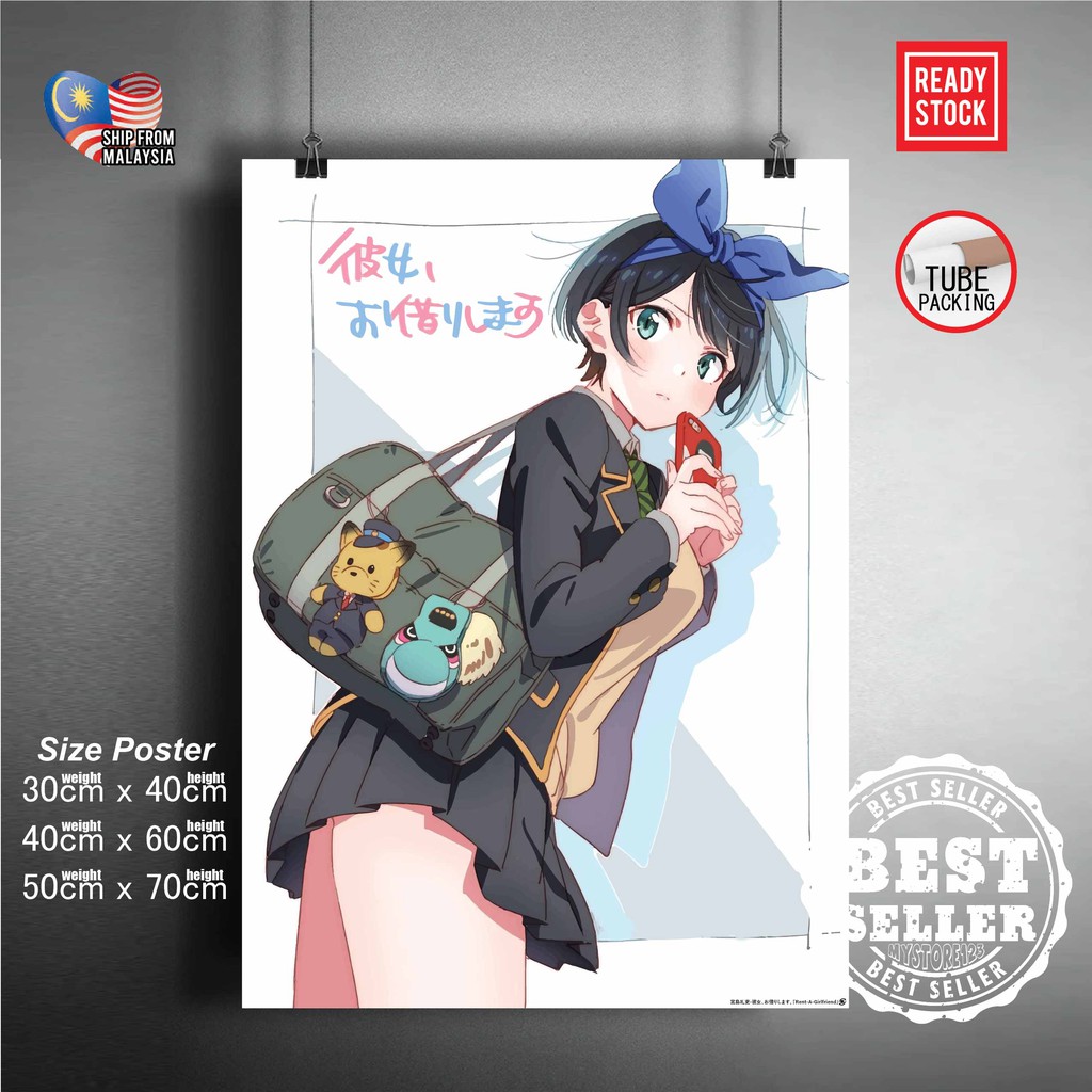 Ready Stock Rental Girlfriend | Kanojo karishimasu | KanoKari | Chizuru | Ruka | Sumi | Mami ...