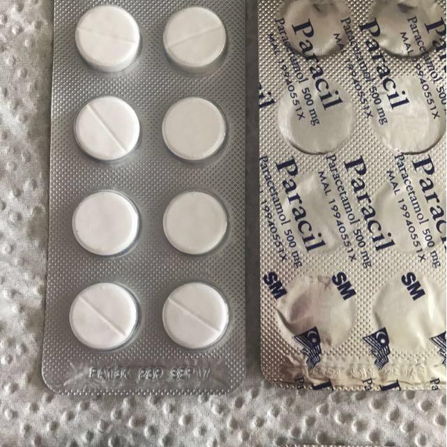 Paracil Paracetamol 500mg Pil KK Demam Sakit Kepala 10s | Shopee Malaysia