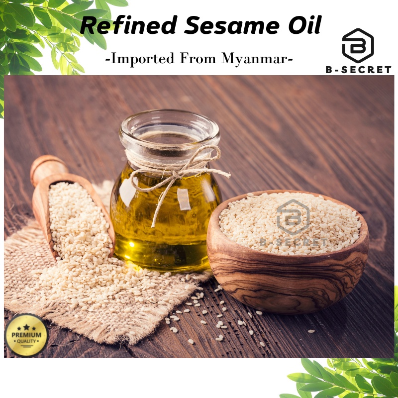 Refined Sesame Oil - Premium Quality - Imported From Myanmar - (100ML ...