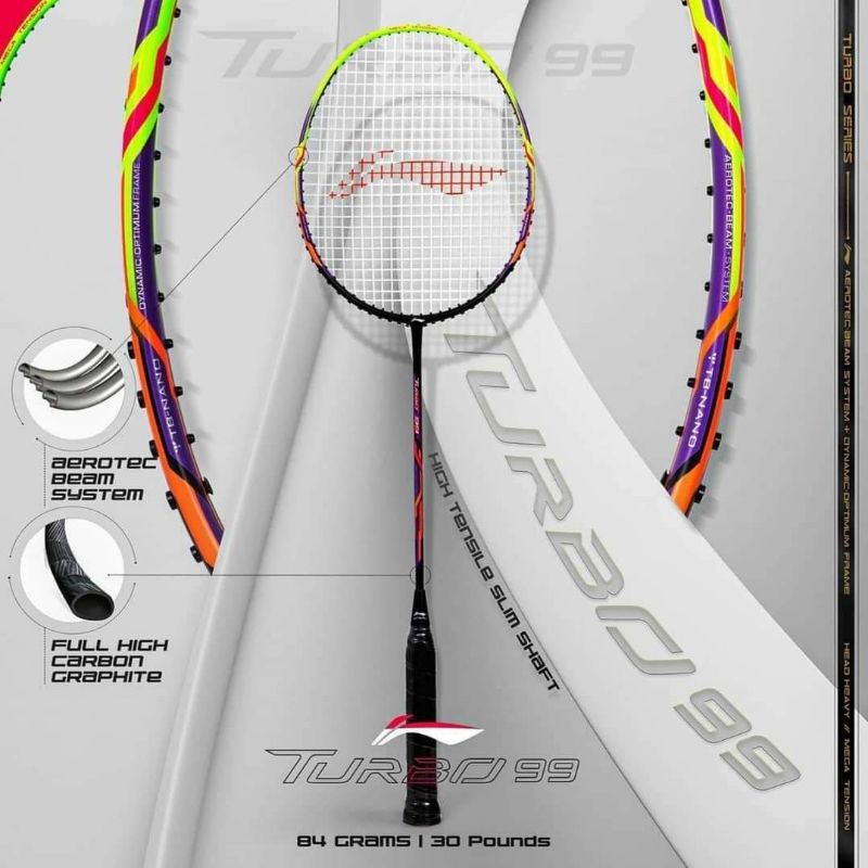 REKET LI-NING TURBO 99 | Shopee Malaysia