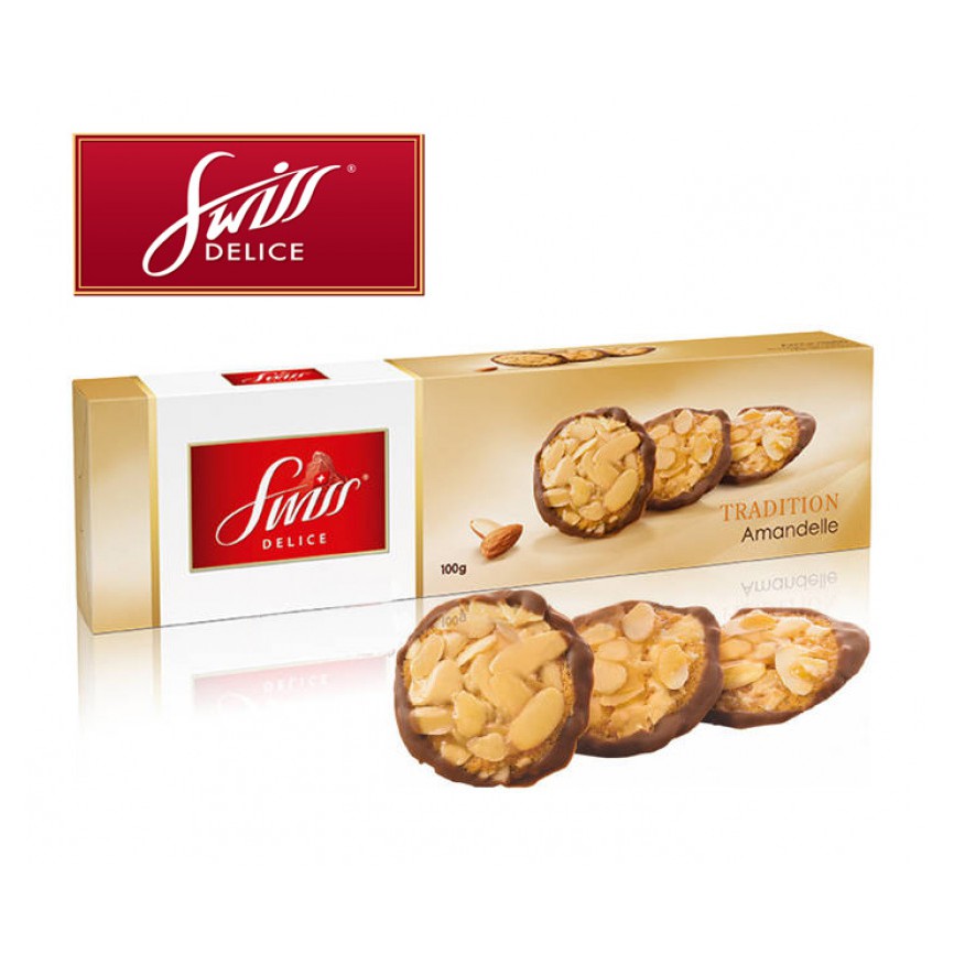 BISCUITS Swiss Delice Swiss Made Tradition Amandelle 100g | Shopee Malaysia