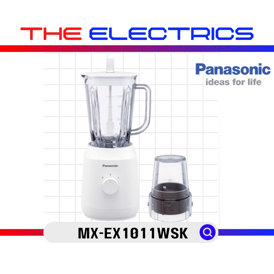 PANASONIC 1.0L BLENDER WITH DRY MILL MX-EX1011WSK / MX-EX1011 | Shopee ...