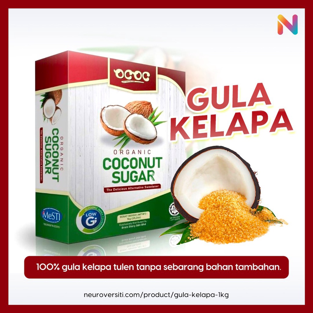 GULA KELAPA Pemanis Asli BY Dr Rizal Abu Bakar | Shopee Malaysia