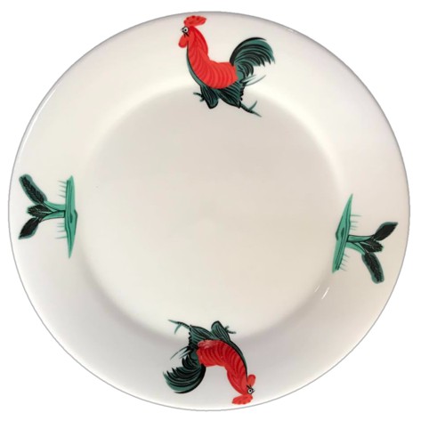 CHICKEN DESIGN DINNER PLATE | Shopee Malaysia