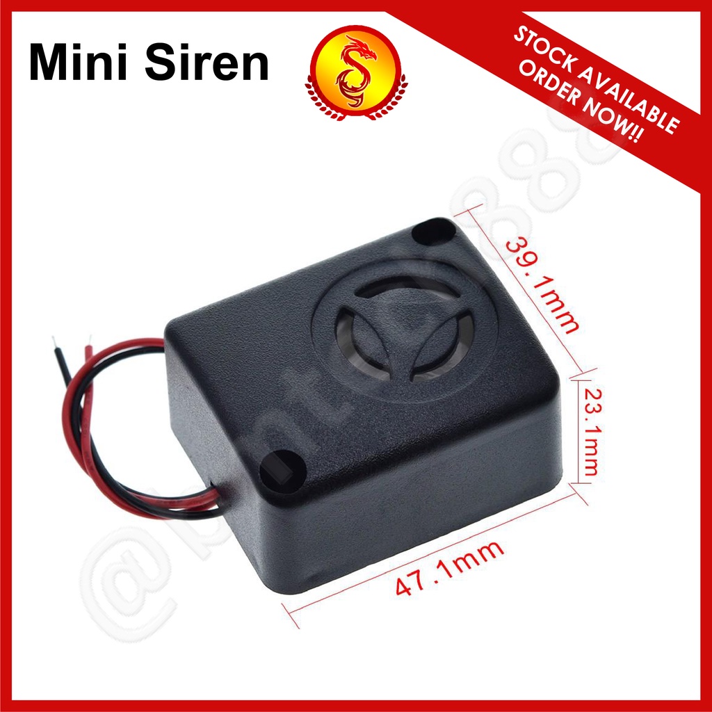 Outdoor Alarm Strobe Siren for Security System | Shopee Malaysia