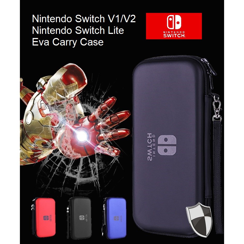Nintendo Switch V1 V2 OLED Switch Lite Console Joycon Carry Case Cover ...