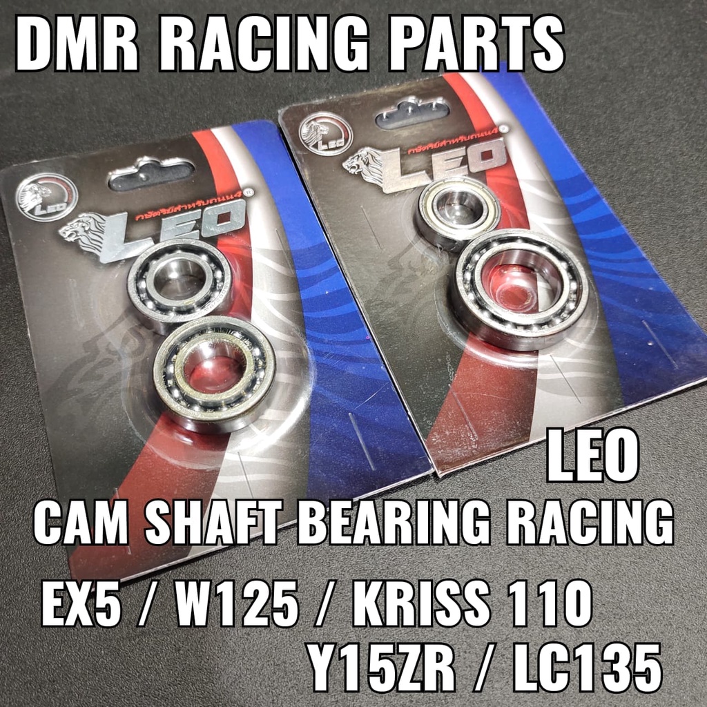 LEO BEARING CAM SHAFT (EX5/DREAM) / W125 / KRISS / Y15 / LC135 RACING CAMSHAFT BEARING EX5 (2PCS ...