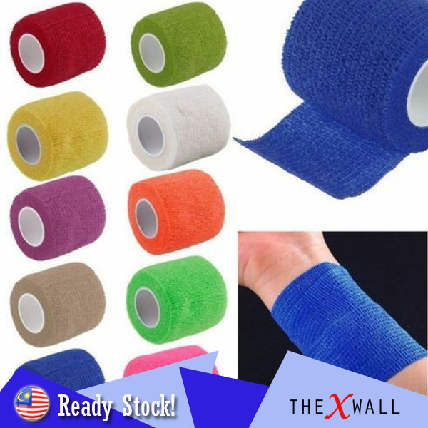 [ 5cm*4.5m] Sports Elastic Roll Physio Muscle Bandage Self-Adhesive ...