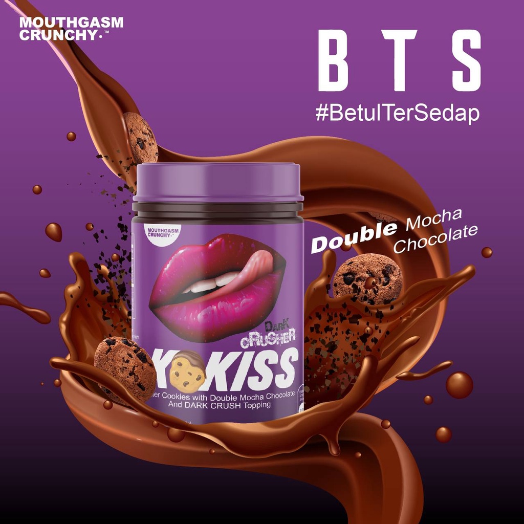 MOUTHGASM CRUNCHY DARK CRUSHER KOKISS | Shopee Malaysia
