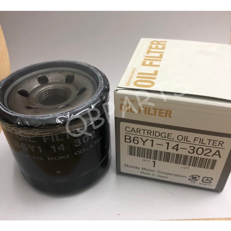MAZDA RX8 & 2 / 3 - NON-SKYACTIV MODELS (GENUINE) OIL FILTER (B6Y1 14 ...
