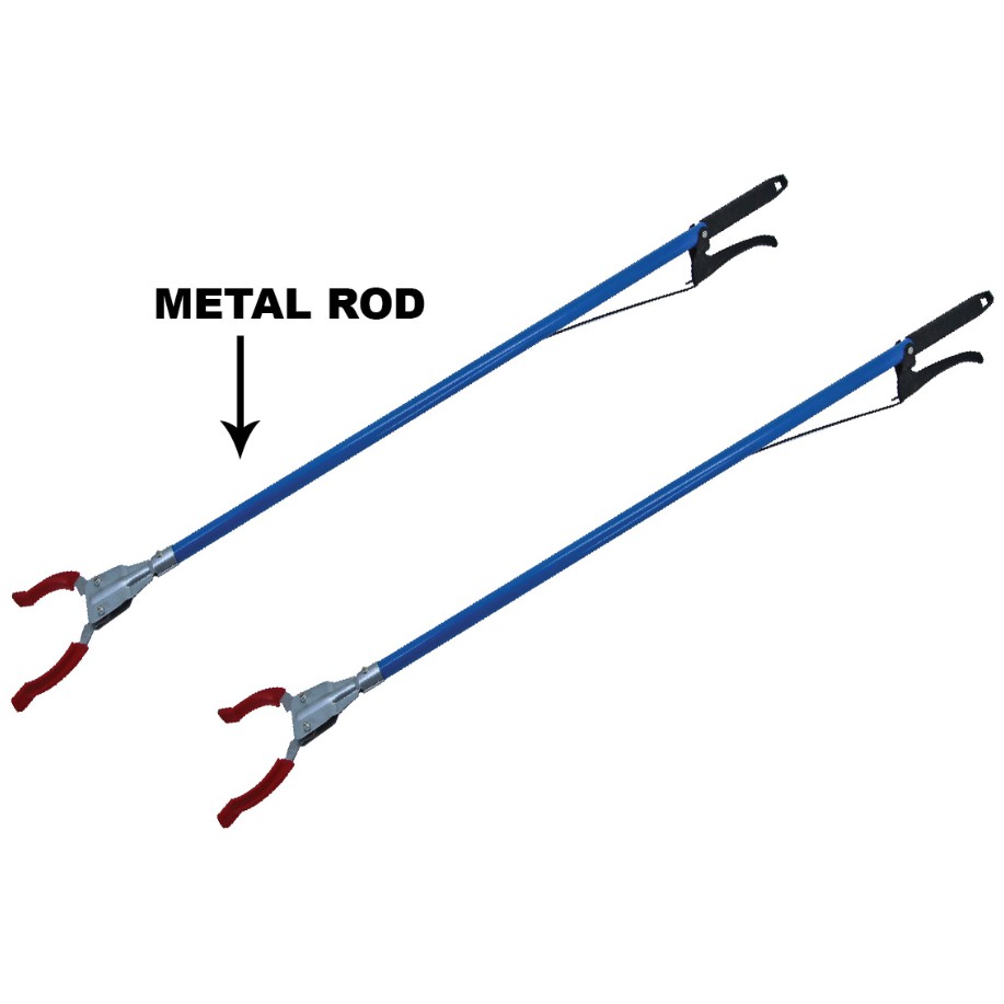 33 Inches Metal Rod Pick Up Tool/ Grabber Stick/ Trash Picker Upper ...