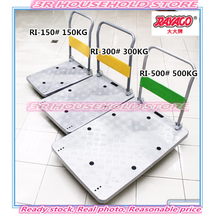 RAYACO 150kg Heavy Duty Foldable PVC Hand Truck / Trolley - Super Fast ...