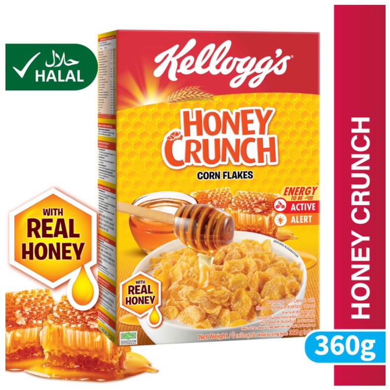Kellogg's Honey & Nut Corn Flakes (360g) | Shopee Malaysia