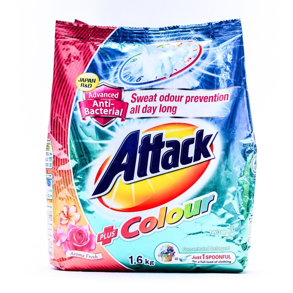 Attack Detergent Powder 1.6kg - 2 Variants | Shopee Malaysia