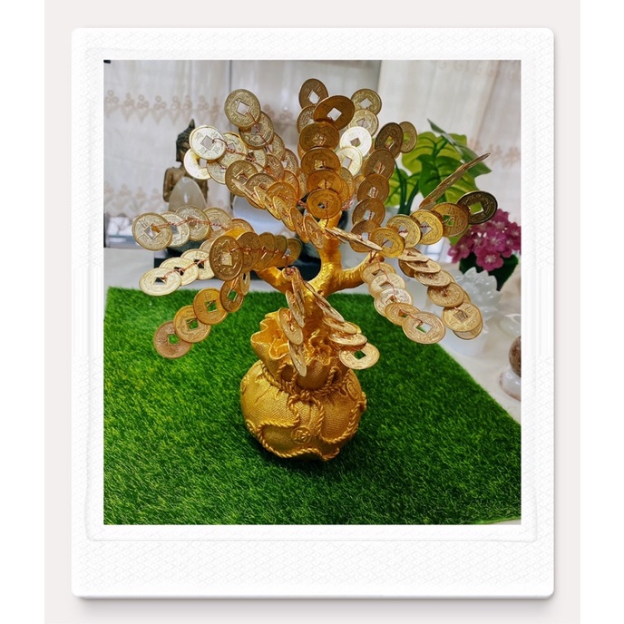 Feng Shui money coin tree |big | Shopee Malaysia