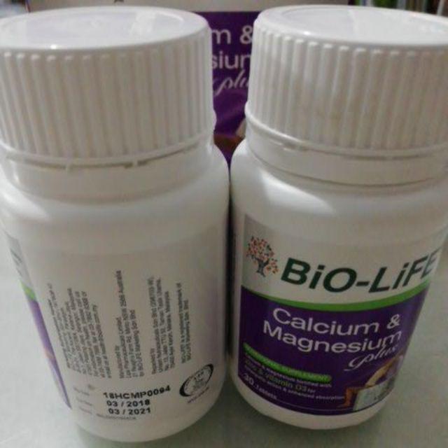 Biolife Calcium & Magnesium Plus 30sx2 | Shopee Malaysia