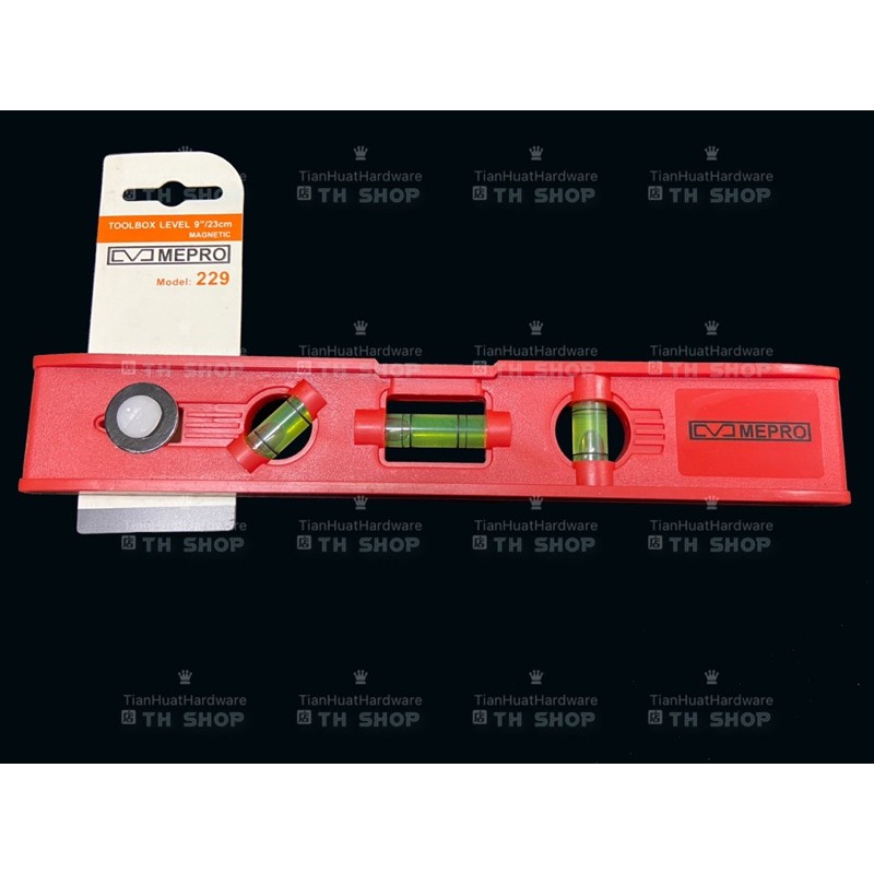 MEPRO 9"/23CM MINI TOOLBOX WATER LEVEL WITH MAGNETIC | Shopee Malaysia