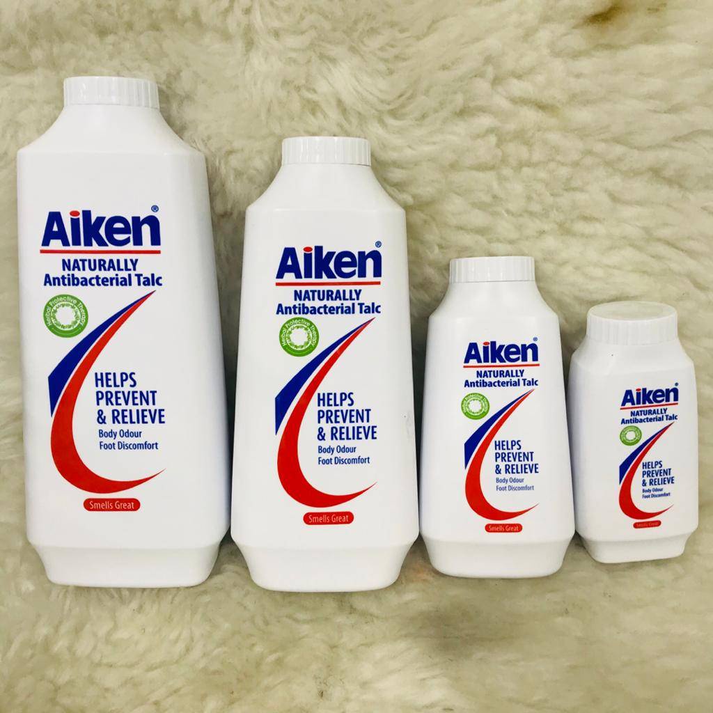 Aiken antibacterial talc/powder/bedak 75G/150G/300G/500G( OK PHARMACY ...
