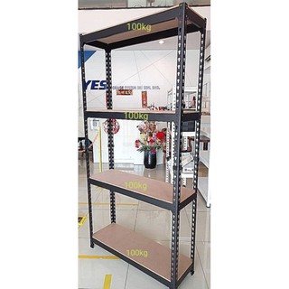 [ Ready Stock ] 4 Tiers 2 IN 1 Multipurpose Boltless Rack / Rack ...