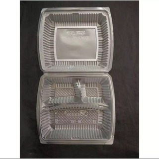 BX190 3 Compartment Lunch Box [ 50pcs± ] BENXON / Kotak Nasi 3 Petak ...