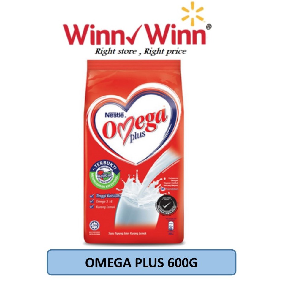 NESTLE OMEGA PLUS 600g | Shopee Malaysia