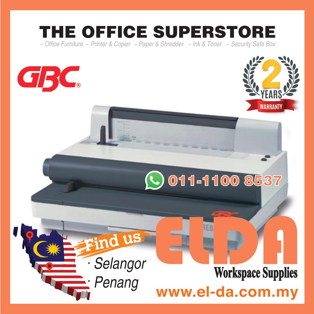 **Mesin Jilid** GBC SureBind System 2 Electric Binder (Destop Strip ...
