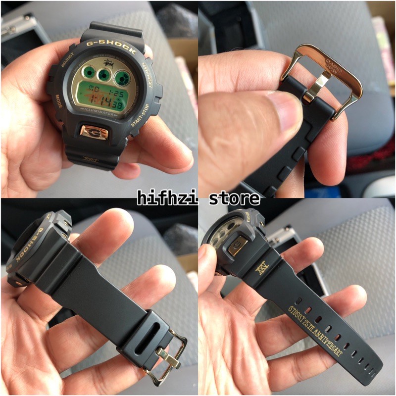 CASIO G-SHOCK STUSSY 25th DW-6900STS-9JR-