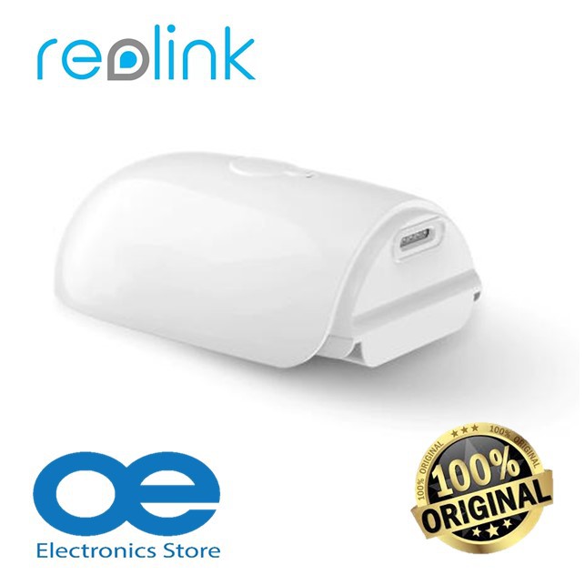 Reolink Rechargeable Battery For Argus 2 / Argus Pro Camera CCTV (White ...