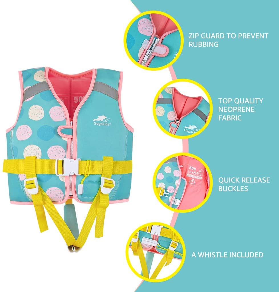 Gogokids [Ready Stock] Swim Vest Float Jacket for Kids Floating ...