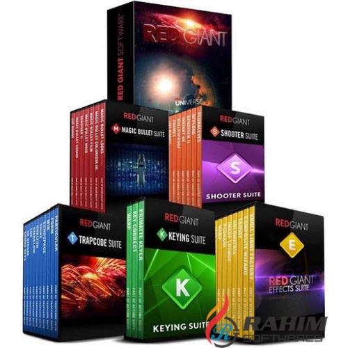 Red Giant Complete Suite 2022 (After Effect , Premiere, Vegas Plugin ...