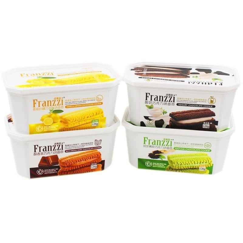 Franzzi Assorted Flavours Afternoon Tea Sandwich Cookies 126g | Shopee ...