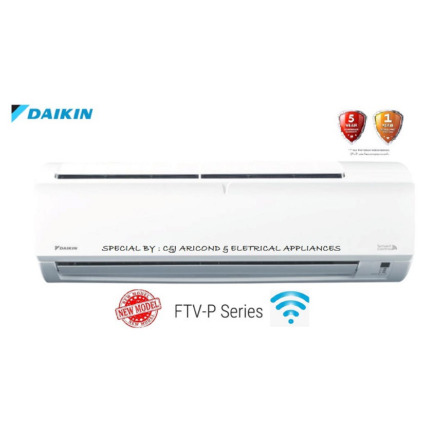 DAIKIN SINGLE SPLIT NON-INVERTER 1.0HP/1.5HP WALL MOUNTED AIR ...