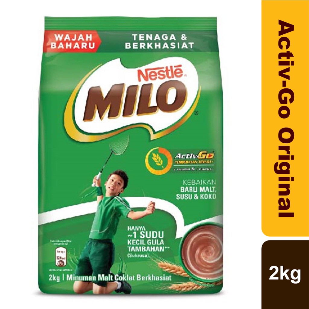 NESTLE MILO Activ-Go 2kg | Shopee Malaysia NESTLE MILO Activ-Go 2kg | Shopee Malaysia