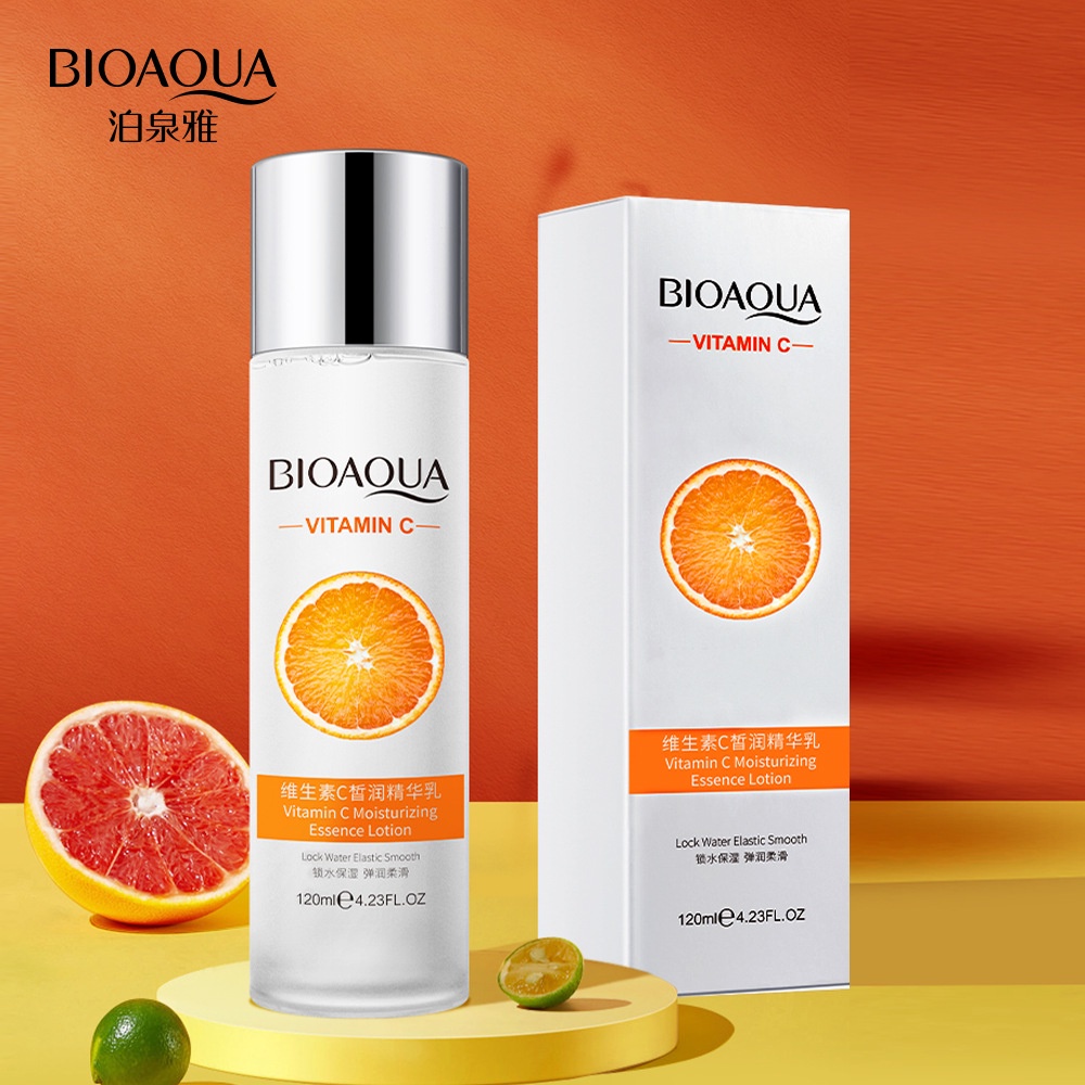 BIOAQUA Vitamin C Moisturizing Essence Lotion Hydrating Nourishing Skin ...