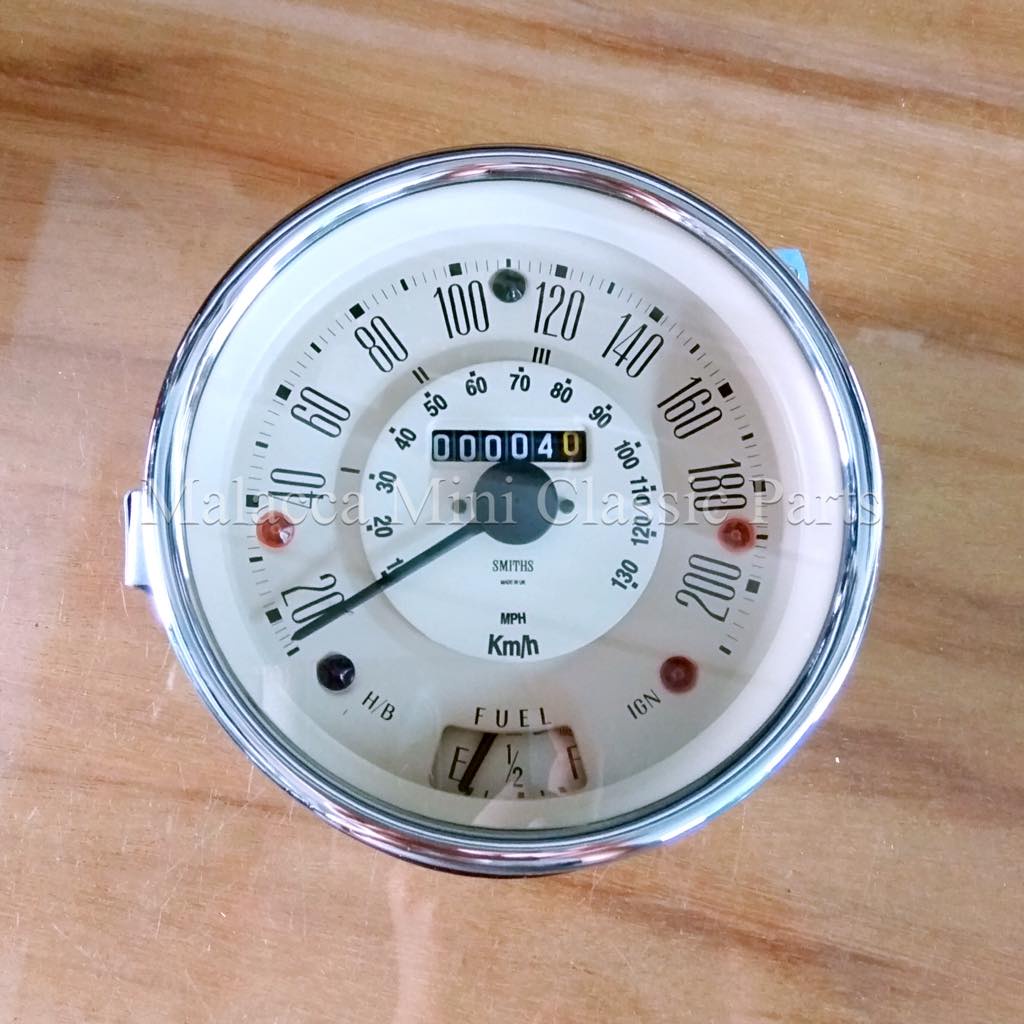 Classic Mini Cooper Mini Rover Mini Austin Gauge- Smiths Speedometer ...