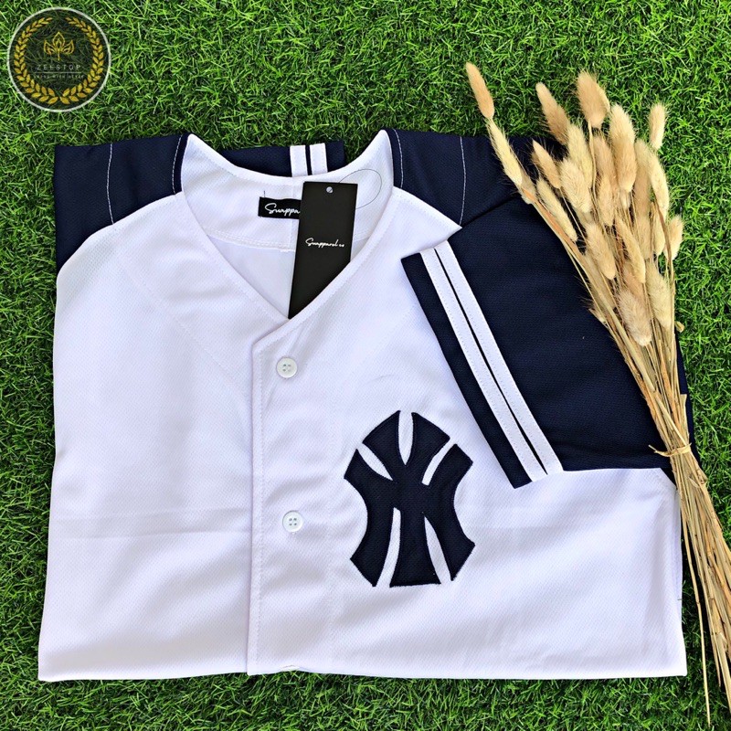 Baseball Jersey NY [READY STOCK] | Shopee Malaysia