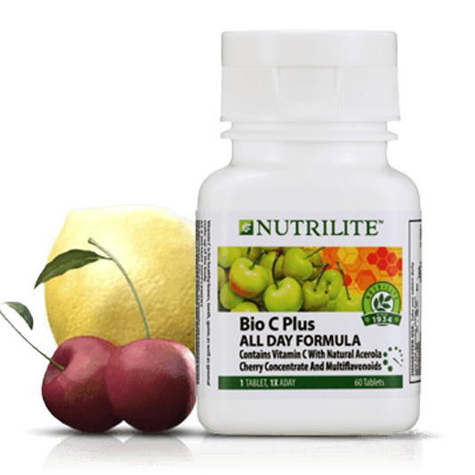 [Amway] Nutrilite Bio C Plus All Day Formula Amway 60/120 Tablets ...