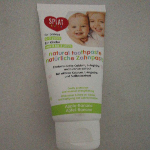 Splat Natural Toothpaste for Babies 0-3 Years Old (40ml) | Shopee Malaysia
