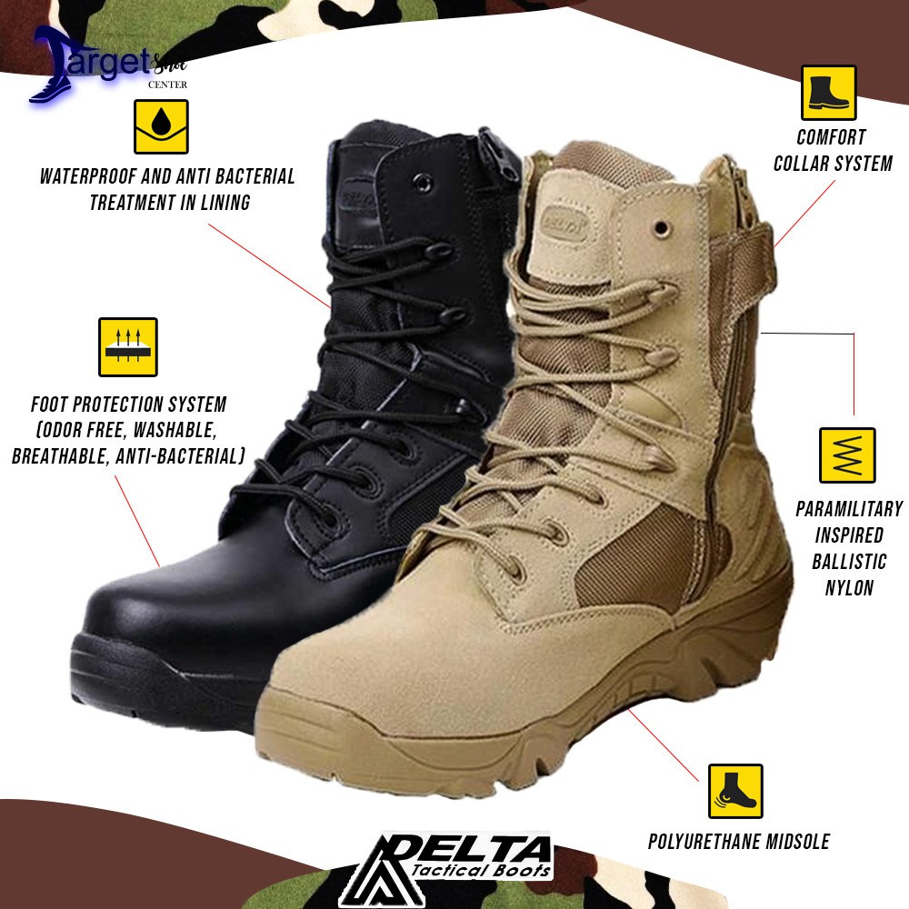 (Fully Restocked) Men Delta Swat High Cut Tactical Military Combat ...