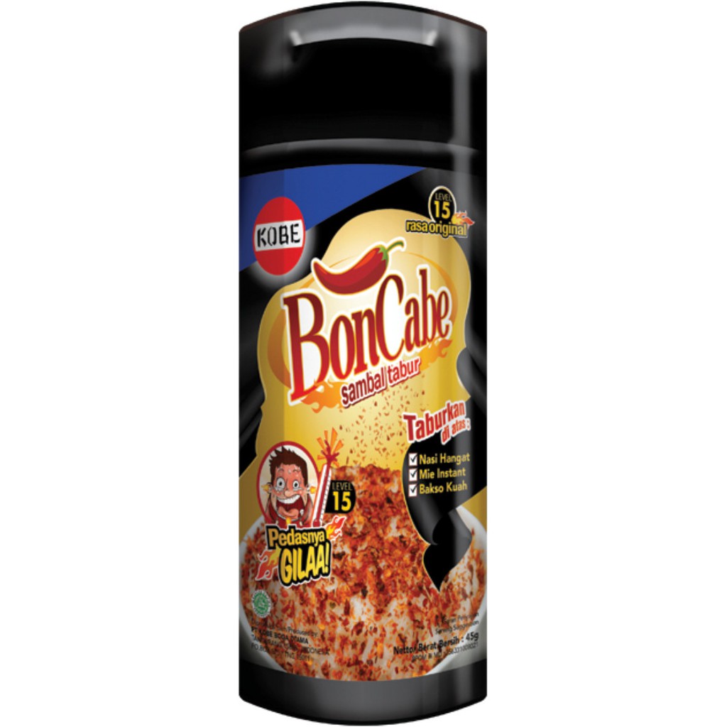 Bon Cabe (Indonesia Chili Flakes) Level 15. | Shopee Malaysia