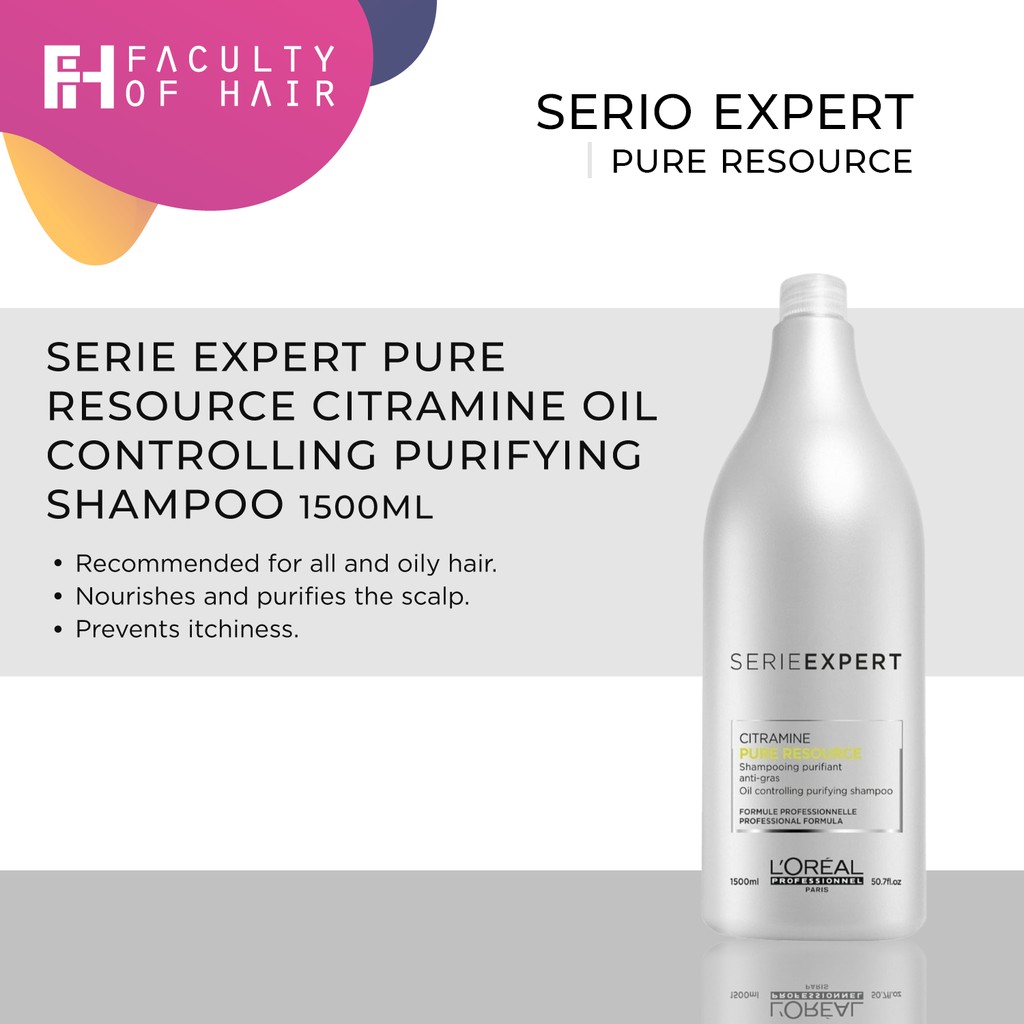 Loreal Professionnel Serie Expert Pure Resource Citramine Oil ...