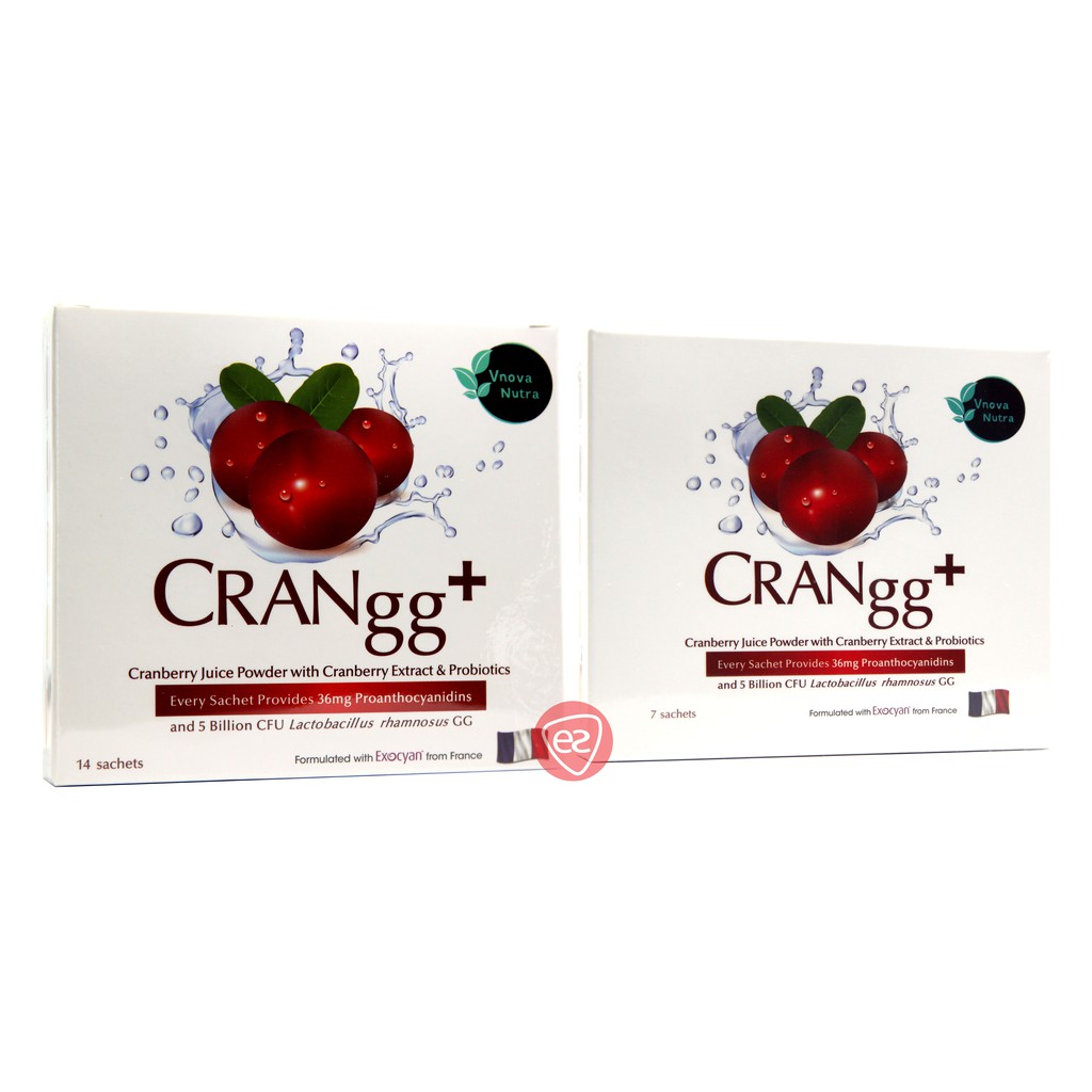 CRANgg+ (CRANBERRY JUICE POWDER WITH CRANBERRY EXTRACT & PROBIOTICS) 3G ...