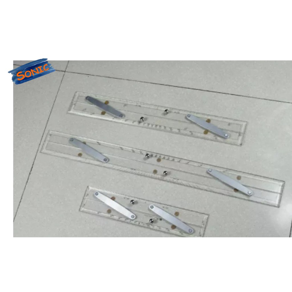 READY STOCK / MARINE NAVIGATION PARALLEL RULER WITH PROTRACTOR SCALES ...
