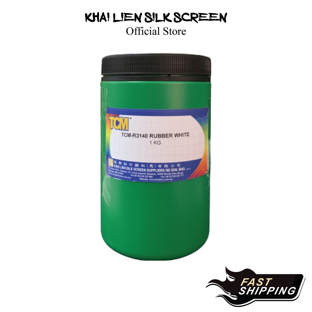 Rubber Dye Screen Printing Paste White/Clear 3140 | Waterbased | Fast ...