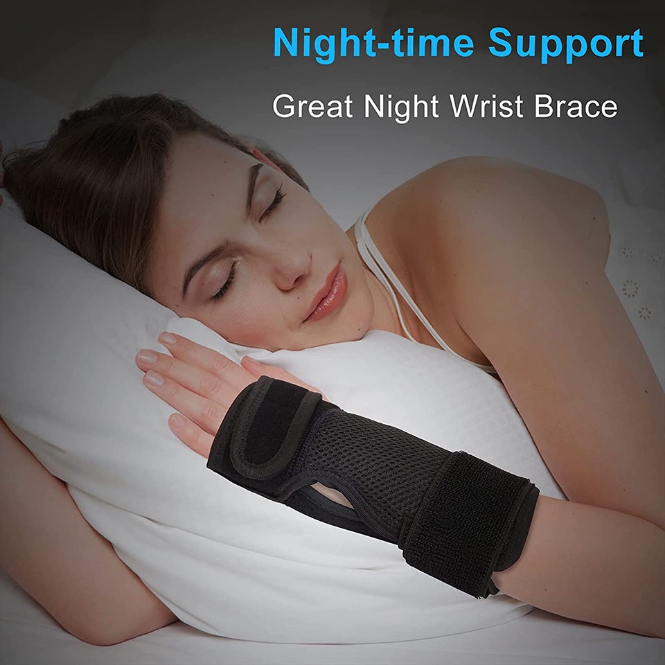 AOLIKES 1PC Carpal Tunnel Wrist Brace Night Support,Wrist Support ...