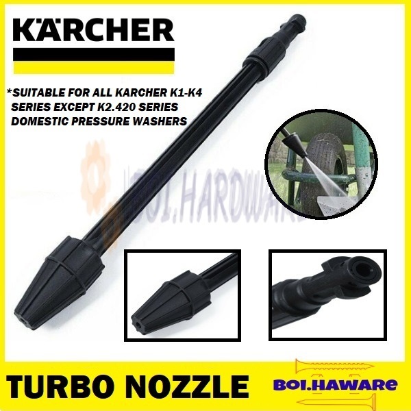 KARCHER DIRT BLASTER ROTATING TURBO NOZZLE TURBO LANCE HIGH PRESSURE ...