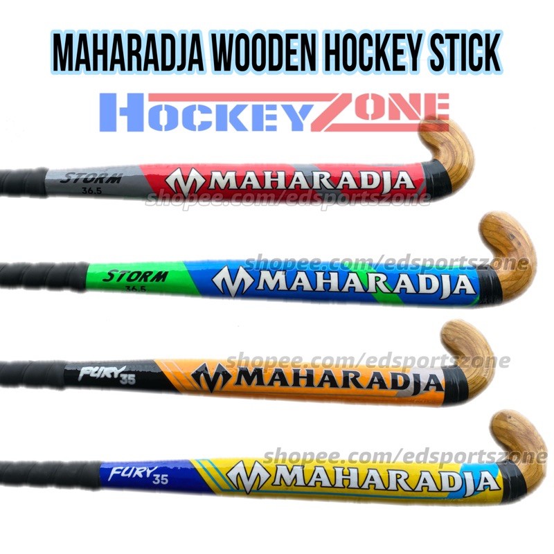 Maharadja Wooden Field Hockey Stick For Training Kayu Hoki Latihan ...